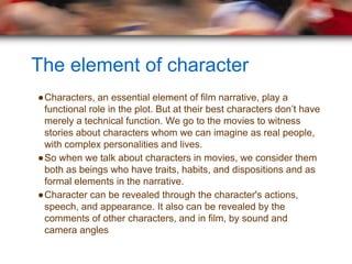 Types of characters | PPTX