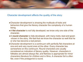 Types of characters | PPTX