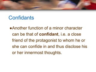 Types of characters | PPTX