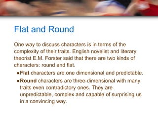 Flat Character Literary Term