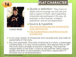 Types of Characters | PPT