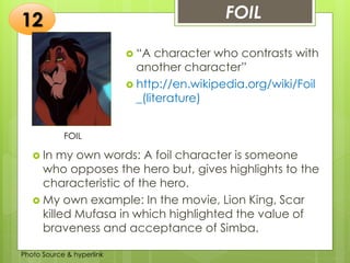 Types of Characters | PPTX