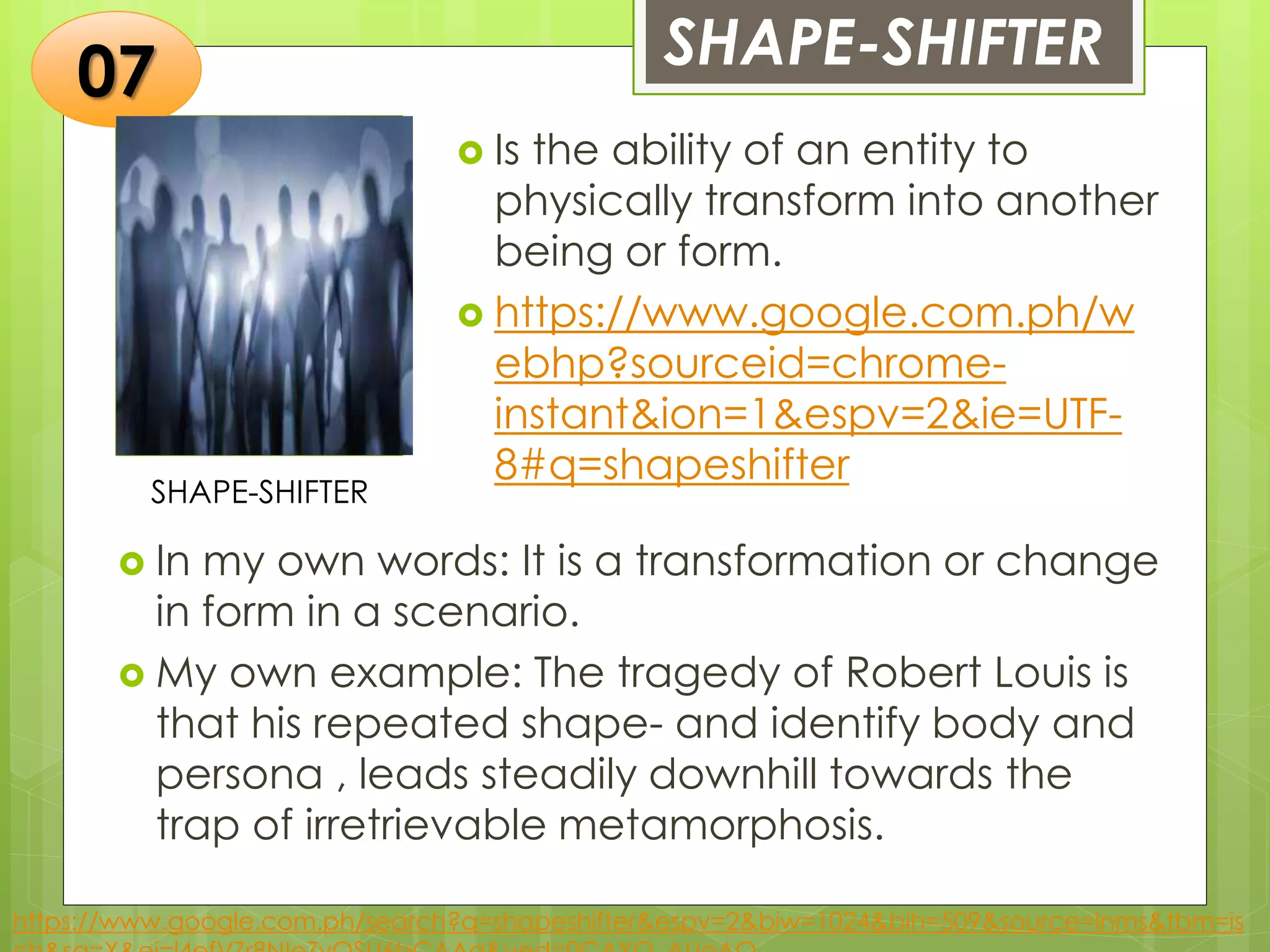 Types of Characters | PPT