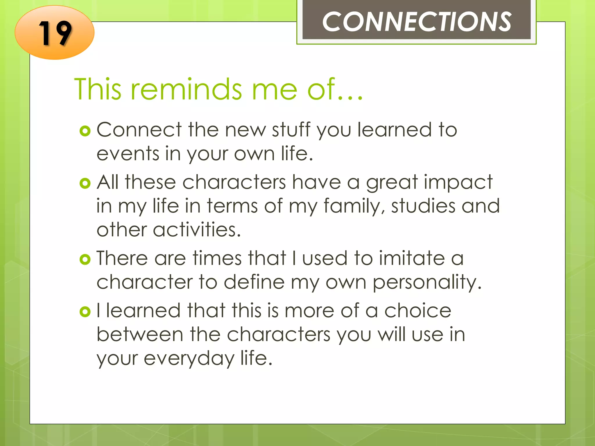 Types of Characters | PPT