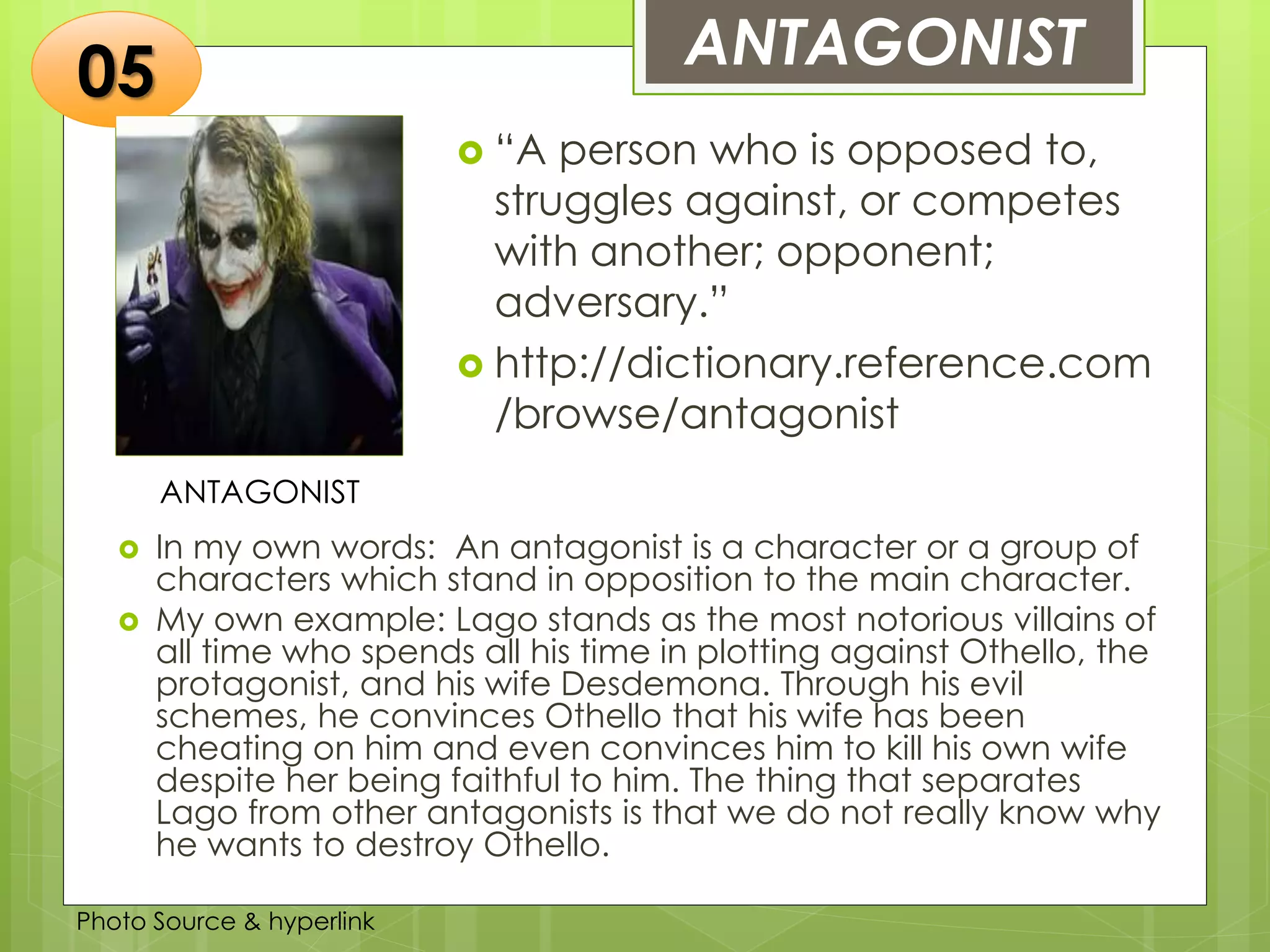 Types of Characters | PPTX