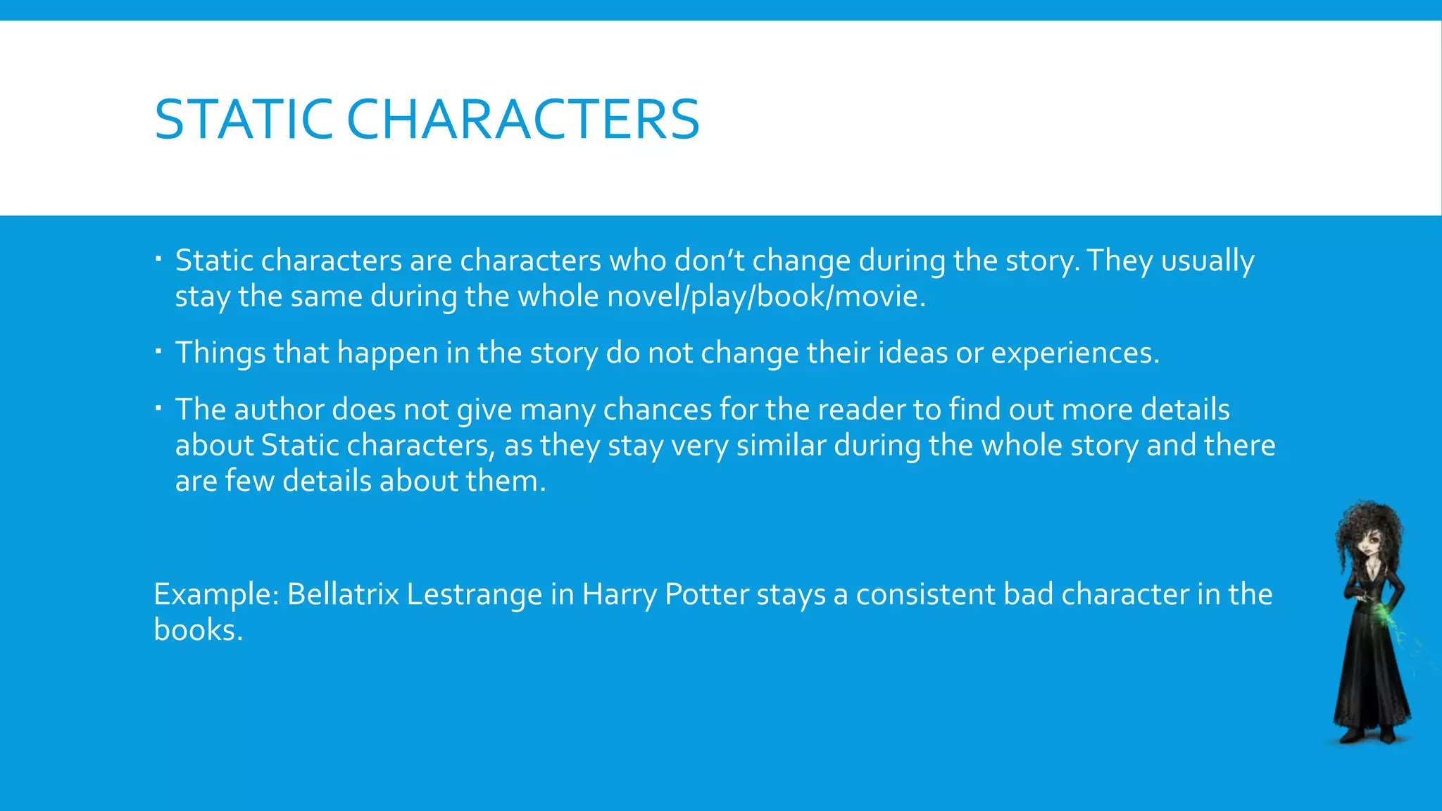 Types of Characters Lesson 2 | PPTX