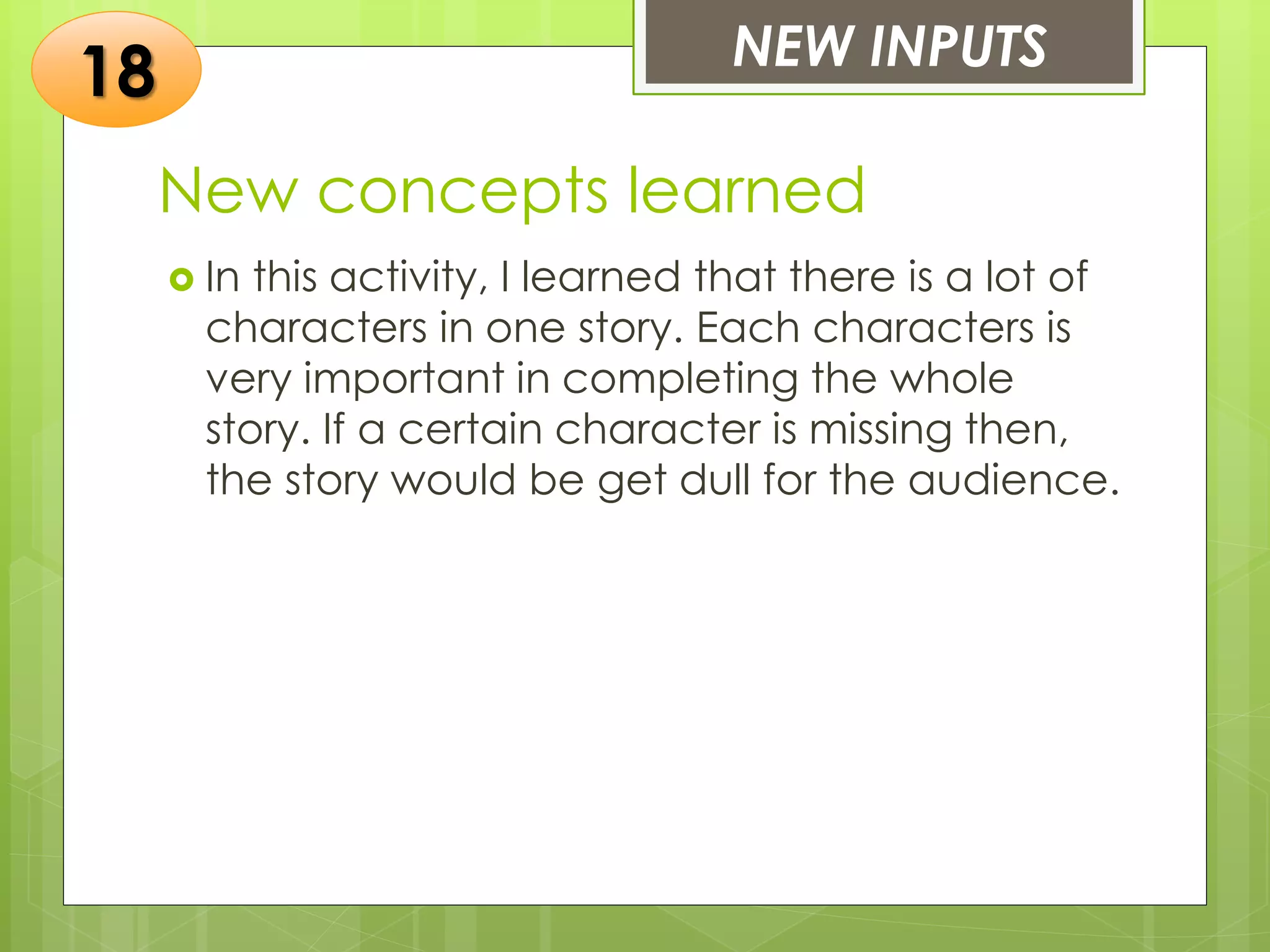 Belvis (Types of Characters In Literature) | PPT