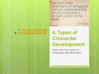 Types of characters in literature character types. argelle gonzales | PPT