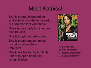 Static Characters In The Hunger Games