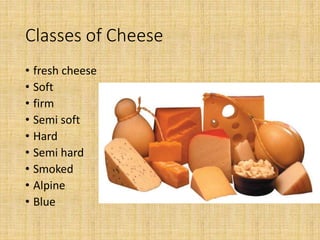 Types of cheese by pauly | PPTX