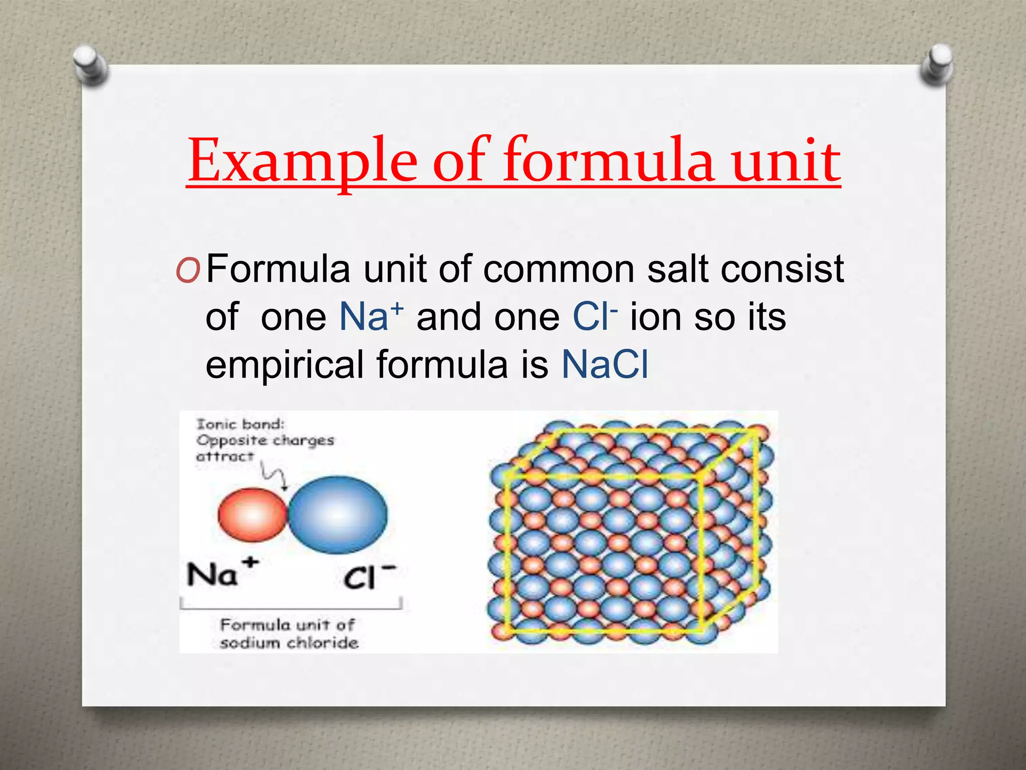 Types of chemical formula | PPTX
