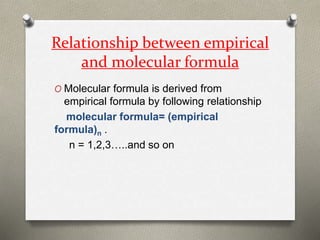 Types of chemical formula | PPTX