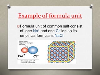 Types of chemical formula | PPTX