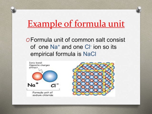 Types of chemical formula | PPTX