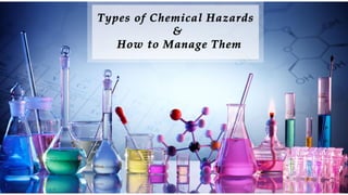 Types of Chemical Hazards and How to Manage Them | PDF