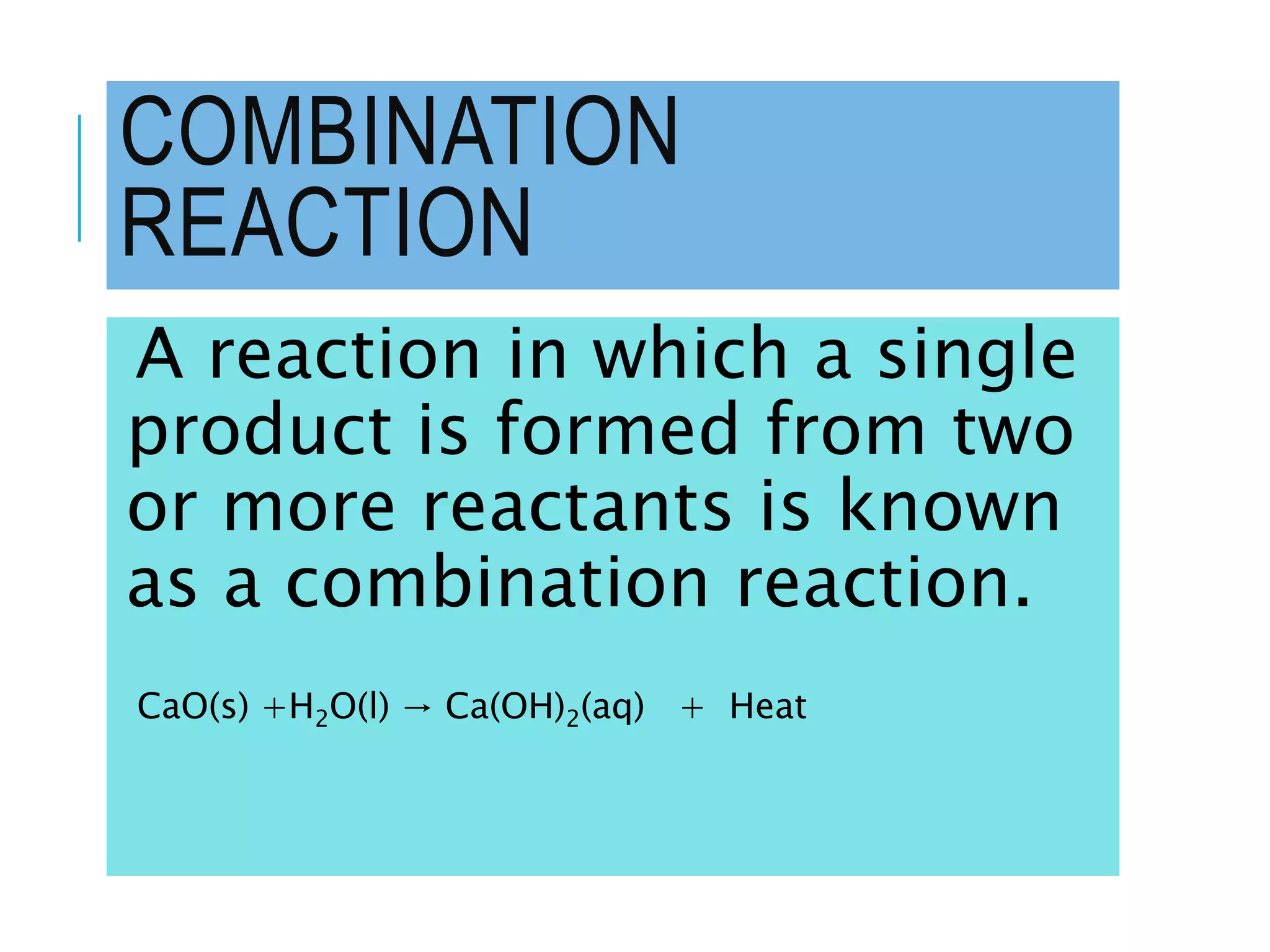 Chapter 1 chemistry chemical Equations and Reactions | PPT