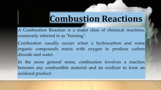Types of Chemical Reactions | PPT