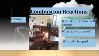 Types of Chemical Reactions | PPT