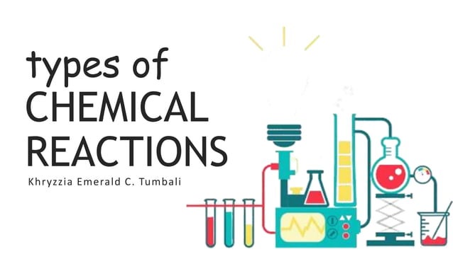 Types of Chemical Reactions (PPT presentation) | PPTX | Chemistry | Science