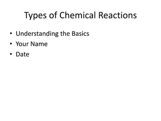 Types_of_Chemical_Reactions.pptx class 10 | PPT