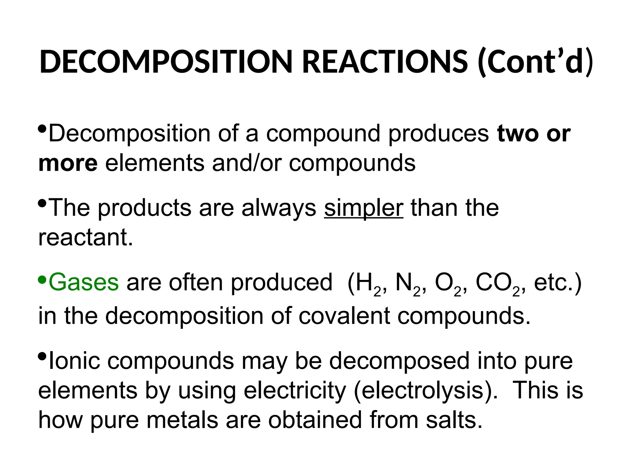 Types of Chemical Reactions. .ppt