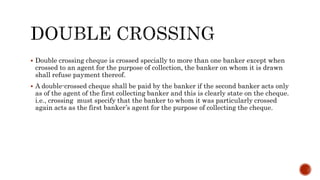 Types of Cheque | PPTX