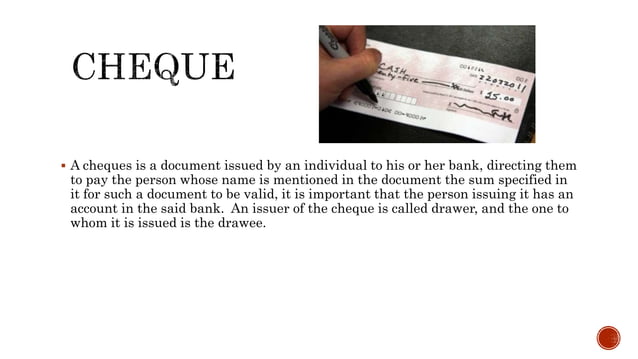 Types of Cheque | PPTX