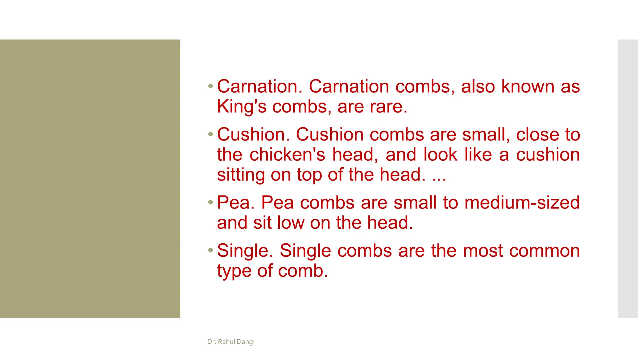 Types of chicken combs.pptx