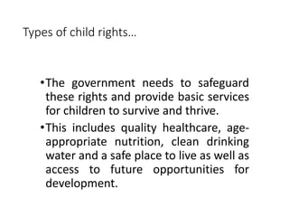 TYPES OF CHILD’S RIGHTS.pptxaaaaaaaaaaaaaaaaaaaaaaaaa | PPT