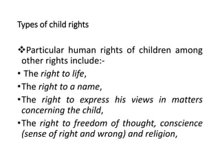 TYPES OF CHILD’S RIGHTS.pptxaaaaaaaaaaaaaaaaaaaaaaaaa | PPT