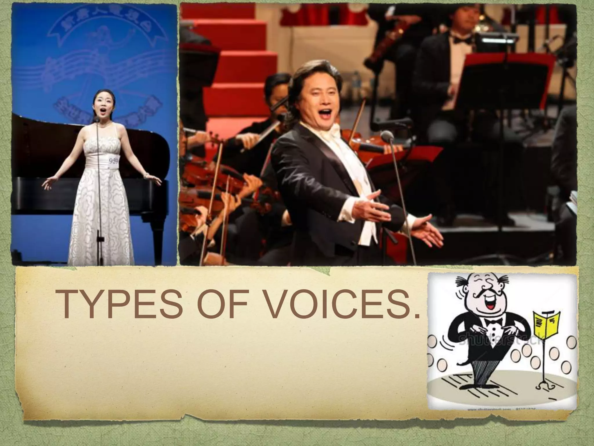 Types of choir and voices | PPTX