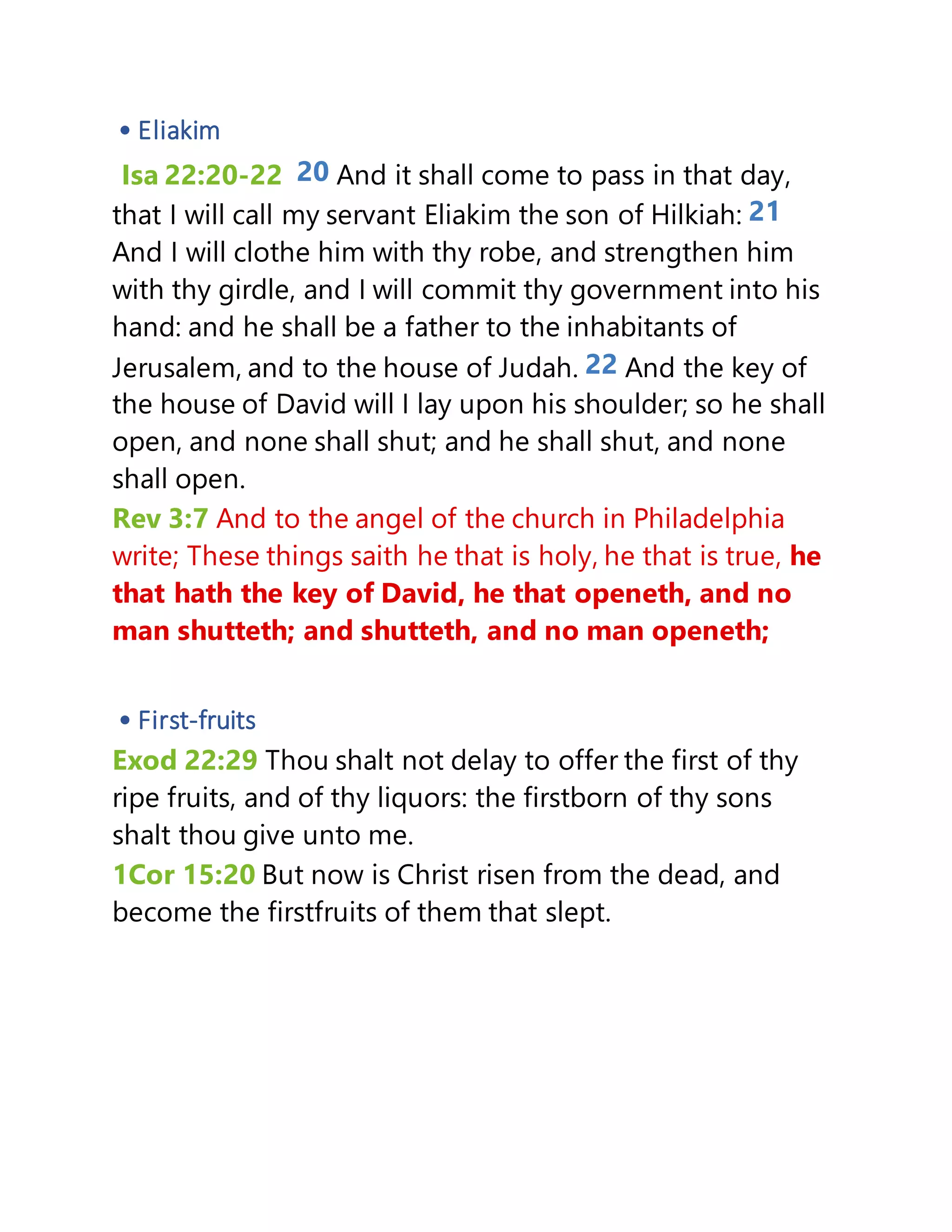 Types of Christ | DOCX | Christianity | Religion & Spirituality