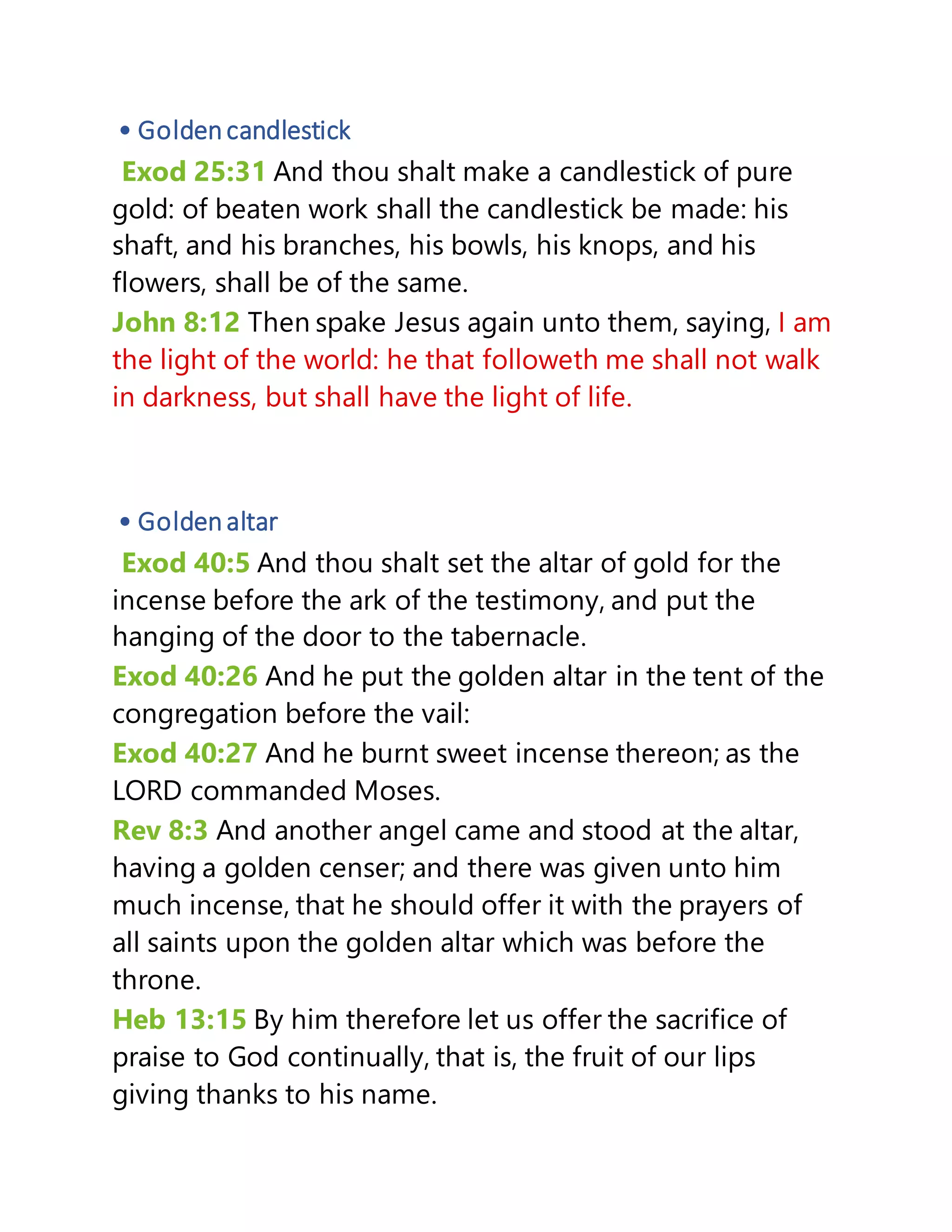 Types of Christ | DOCX | Christianity | Religion & Spirituality