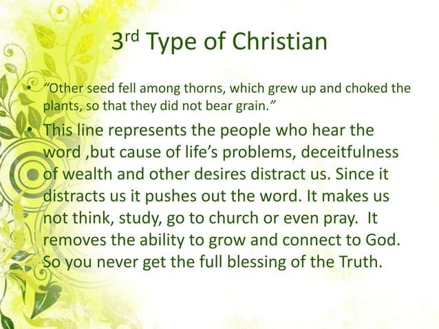 Types Of Christians | PPTX