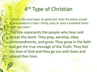 Types Of Christians | PPTX