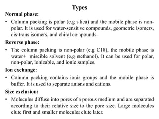 Types Of Chromatography - liquid & Gas Chromatography(Mobile Phase).pptx