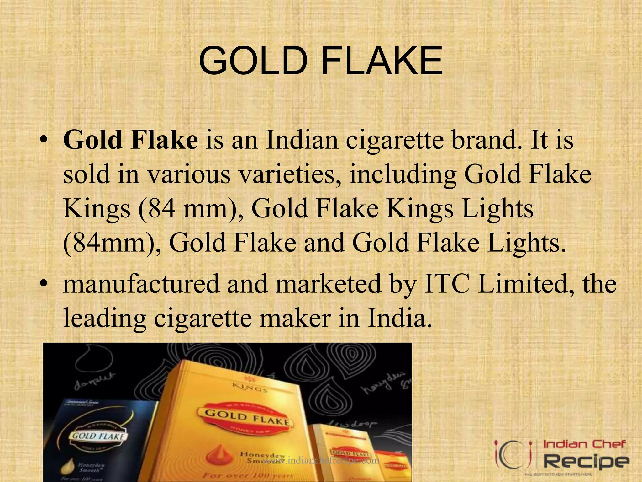 Types of cigarette brands | PPTX