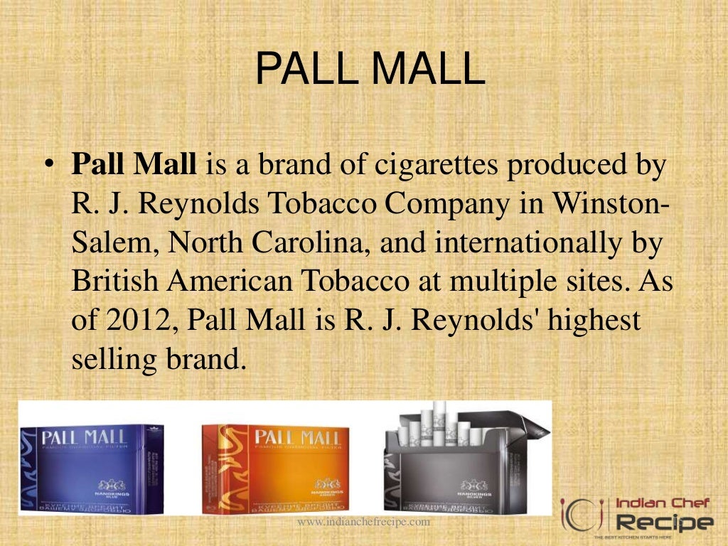 Types of cigarette brands