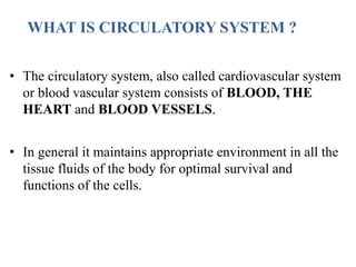 Types of circulation | PPTX