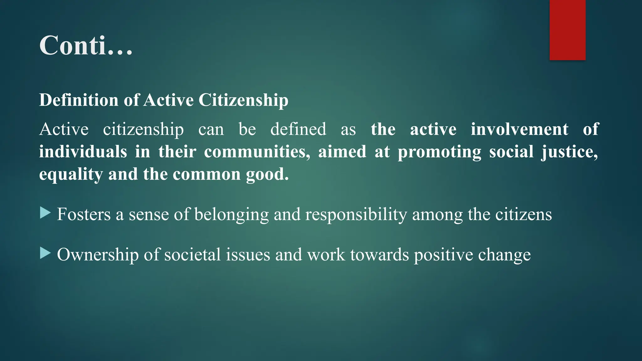 Types of Citizenship, active, participatory and digital citizenship | PPTX