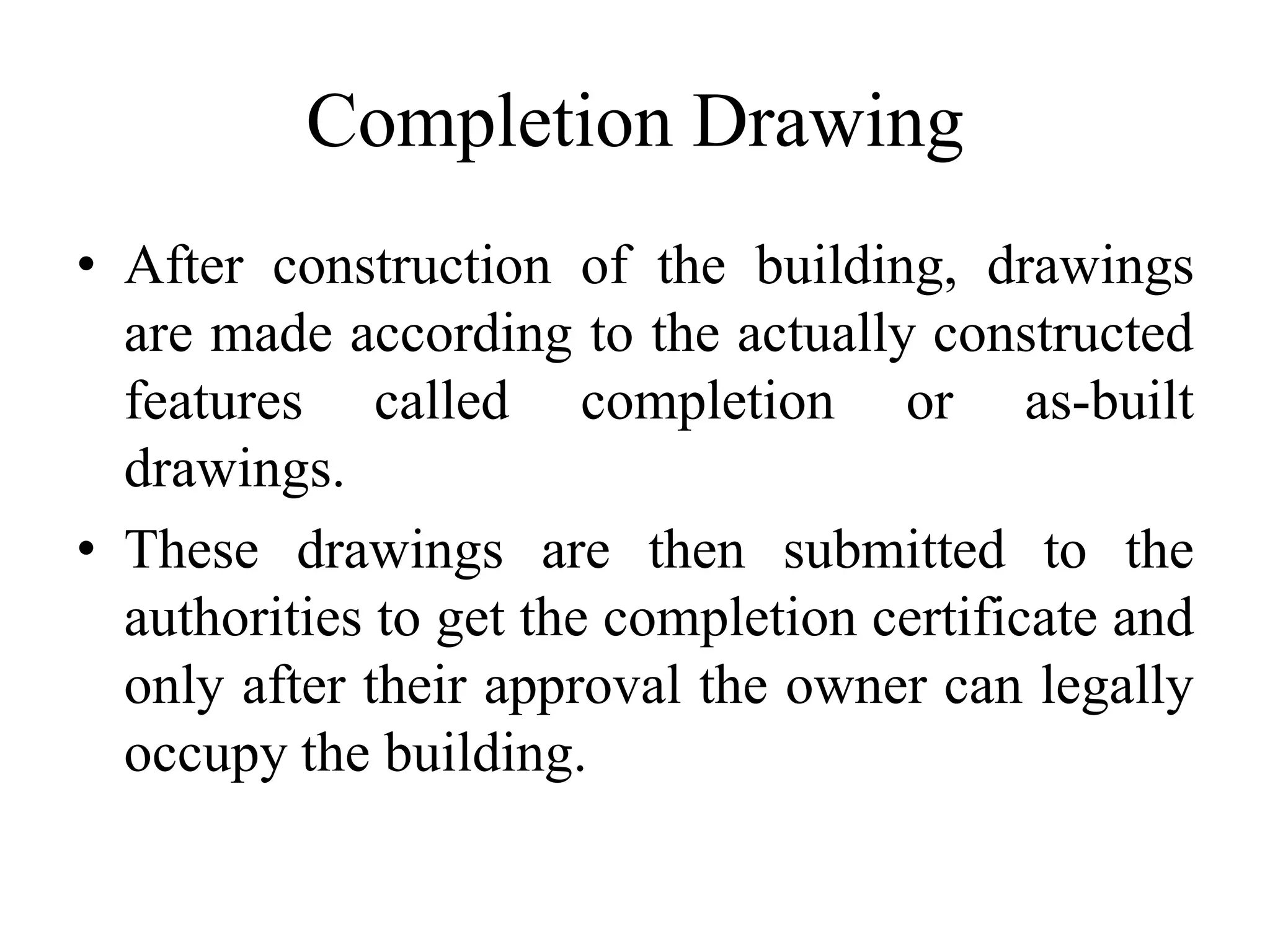 Types of civil engineering drawing | PPTX