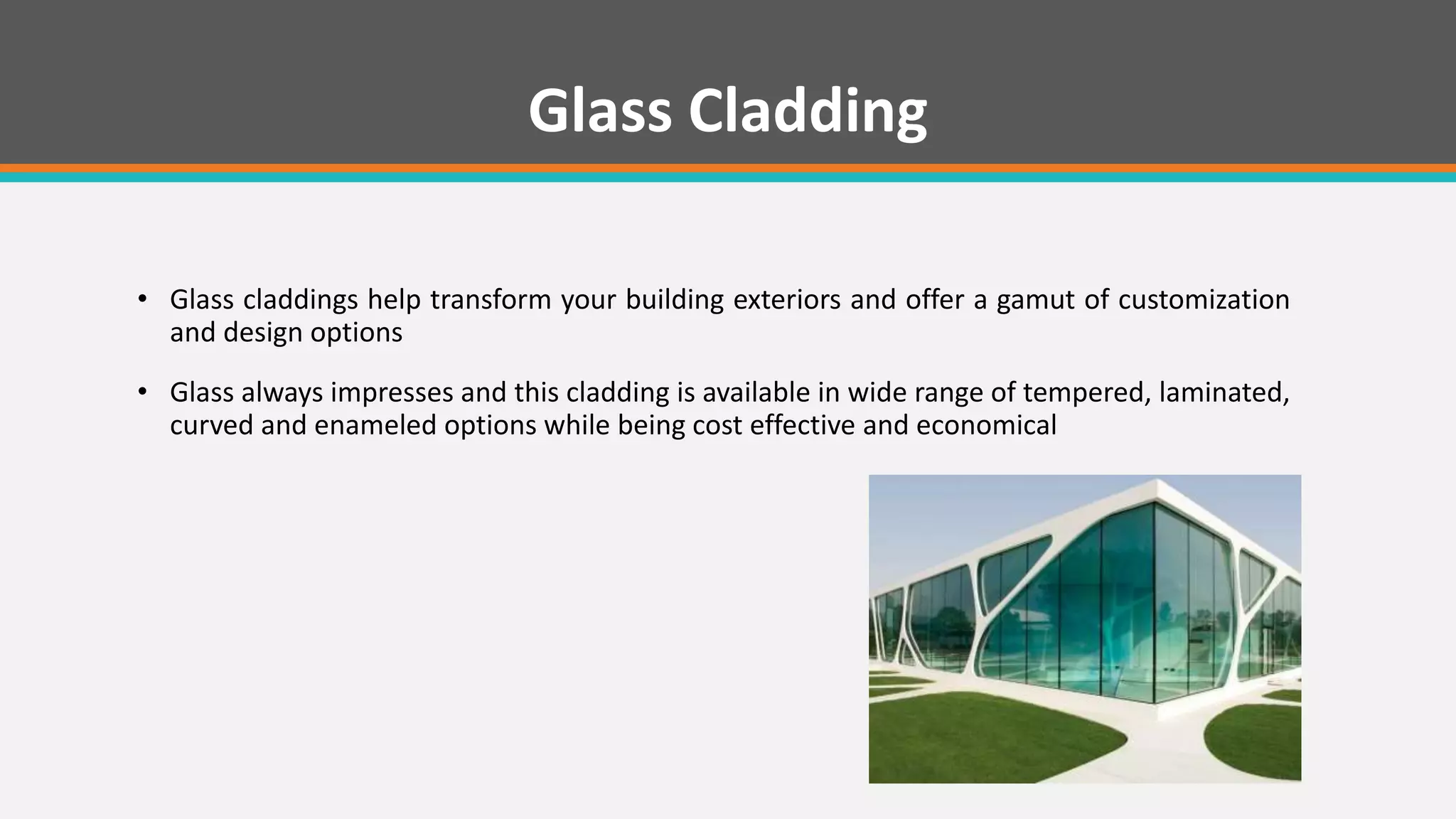 Types of cladding - Alucobond | PPTX