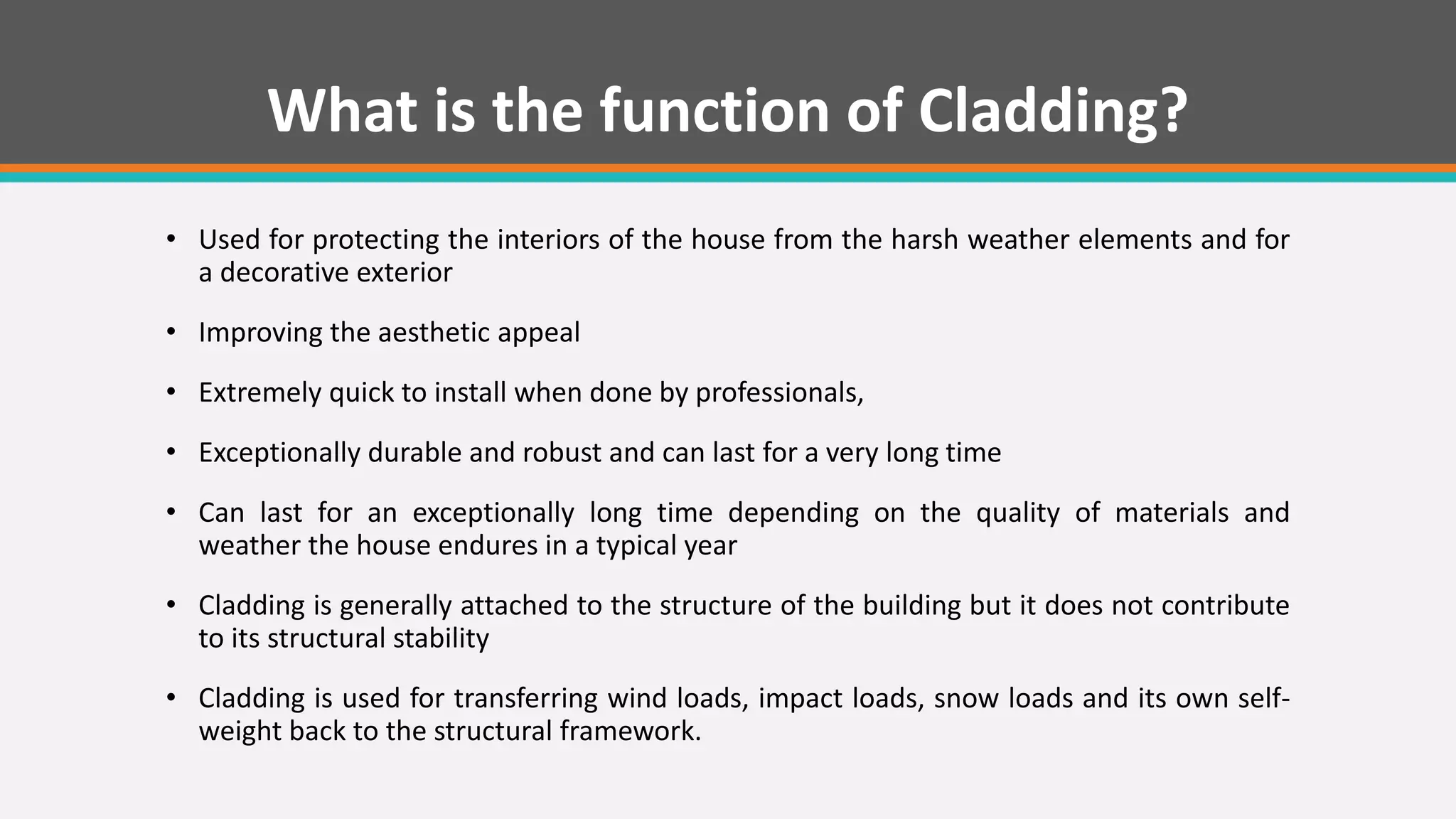 Types of cladding - Alucobond | PPTX