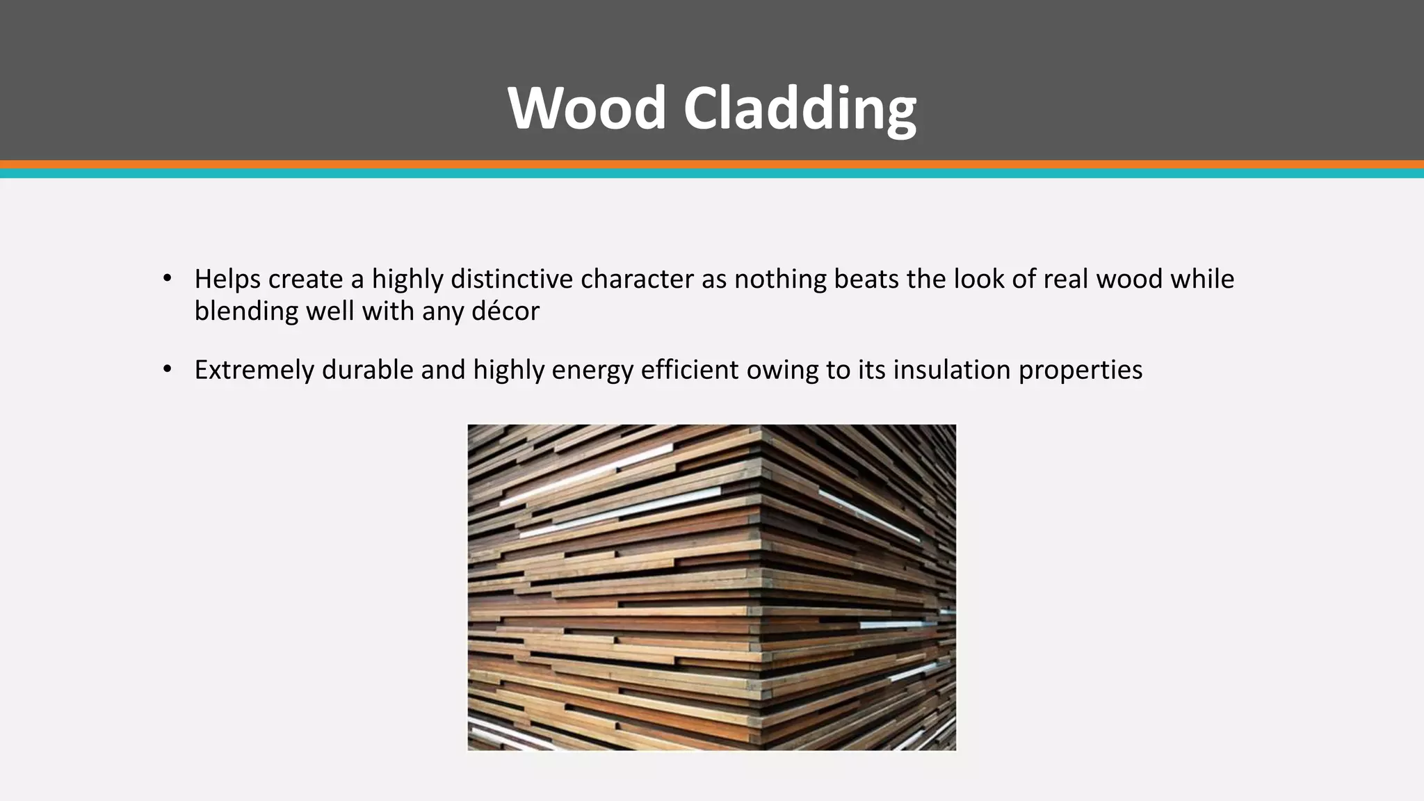 Types of cladding - Alucobond | PPTX