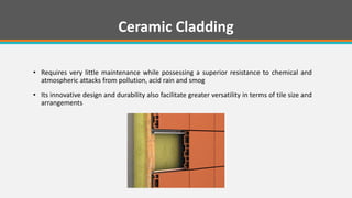 Types of cladding - Alucobond | PPTX