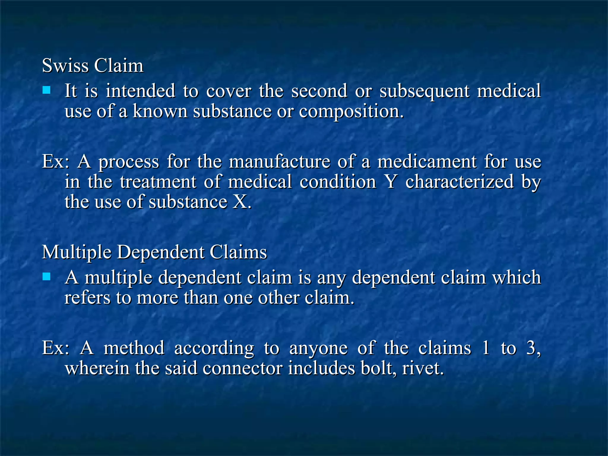 Types of claims | PPT