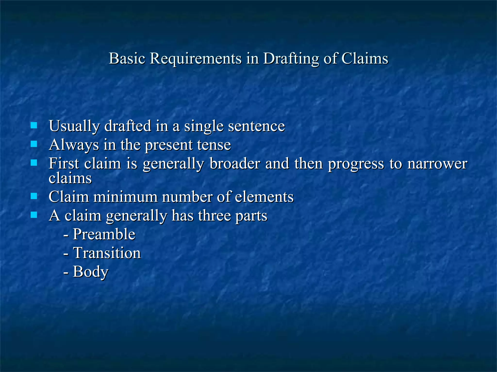 Types of claims | PPT