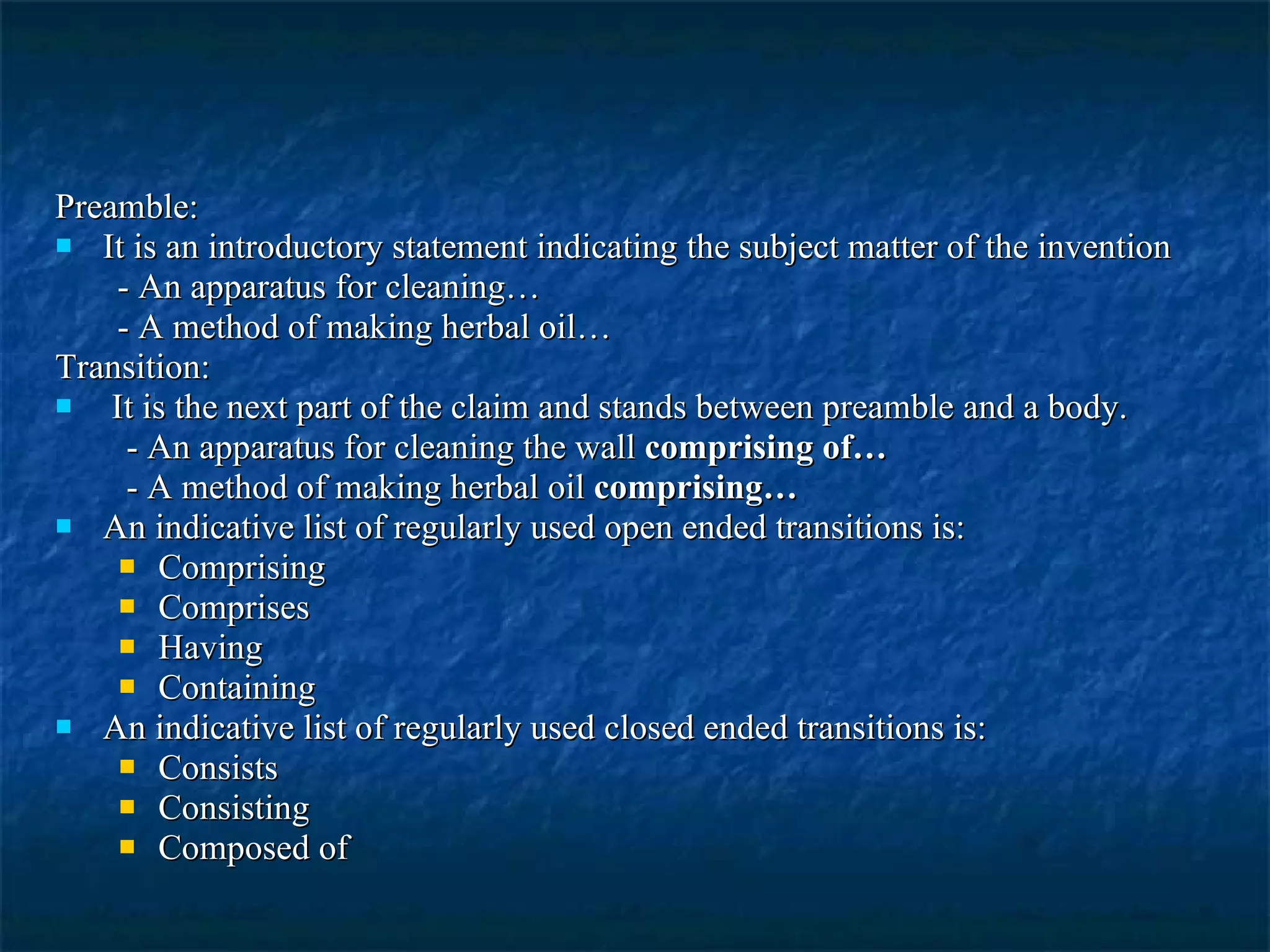 Types of claims | PPT