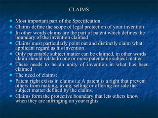 Types of claims | PPT