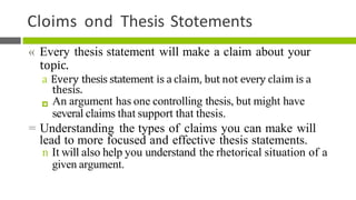 Types of Claims - Reading and Writing.pptx
